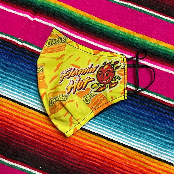 Accessories | Flamin Hot Cheetos Face Mask | Poshmark